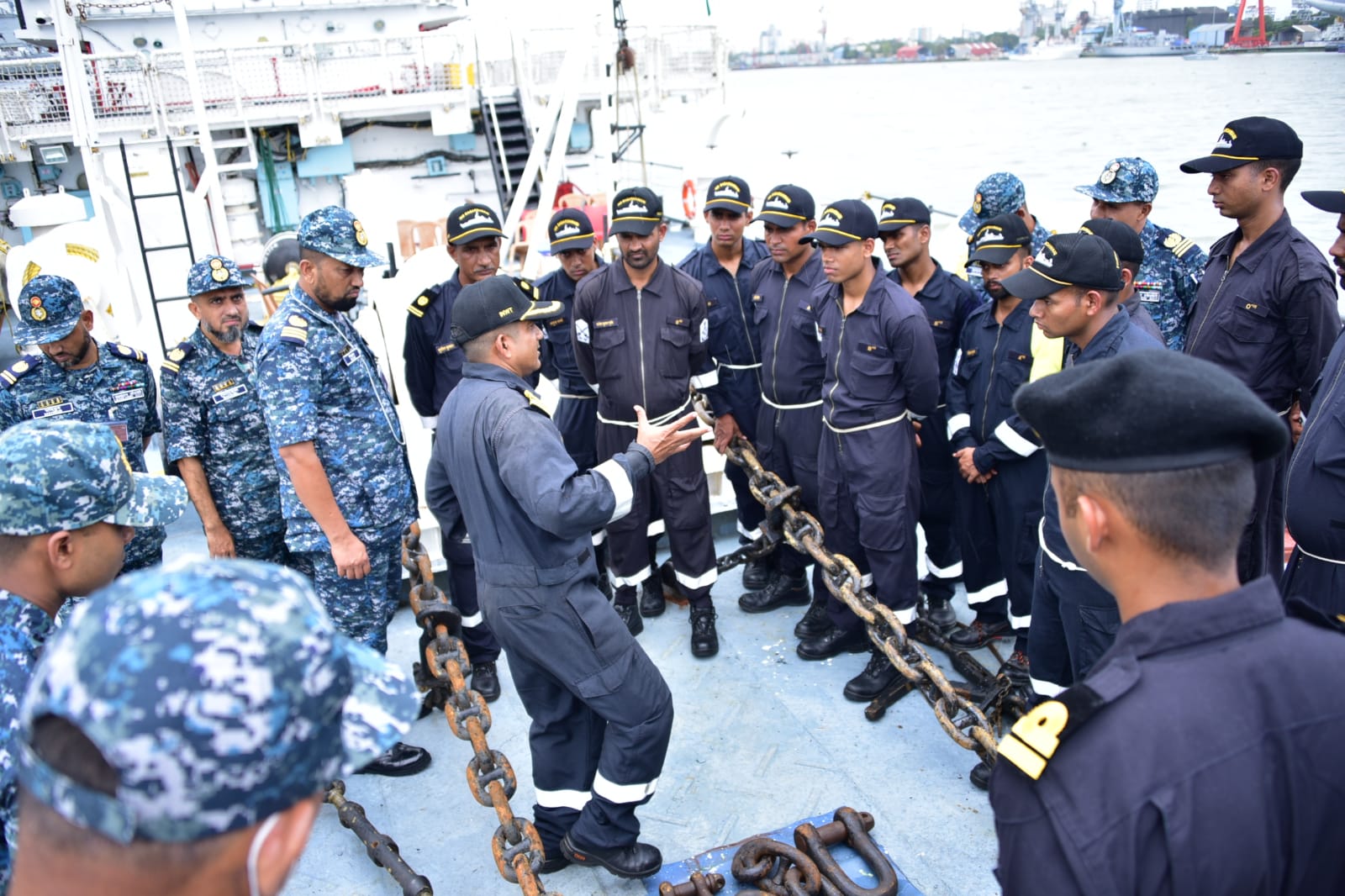 Visit Of Bangladesh Navy Operational Sea Training Group To SNC