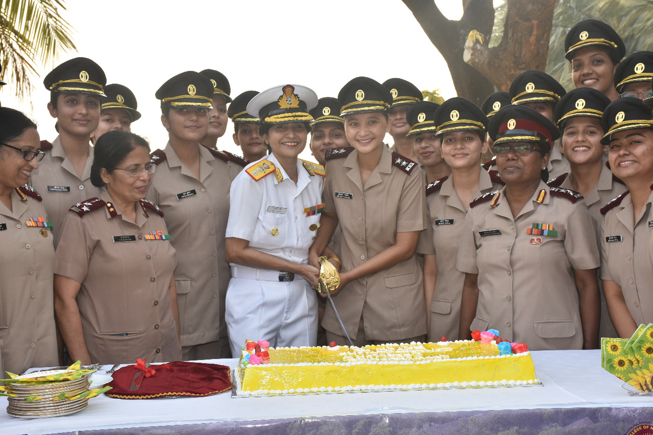 40 NURSING CADETS COMMISSIONED INTO MNS AT INHS ASVINI Current 40 NURSING CADETS COMMISSIONED INTO MNS AT INHS ASVINI Current