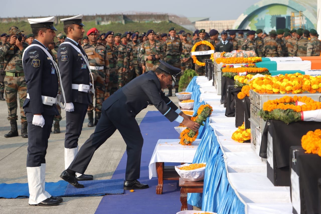 Indian Army sends bodies of Sikkim accident victims to native places