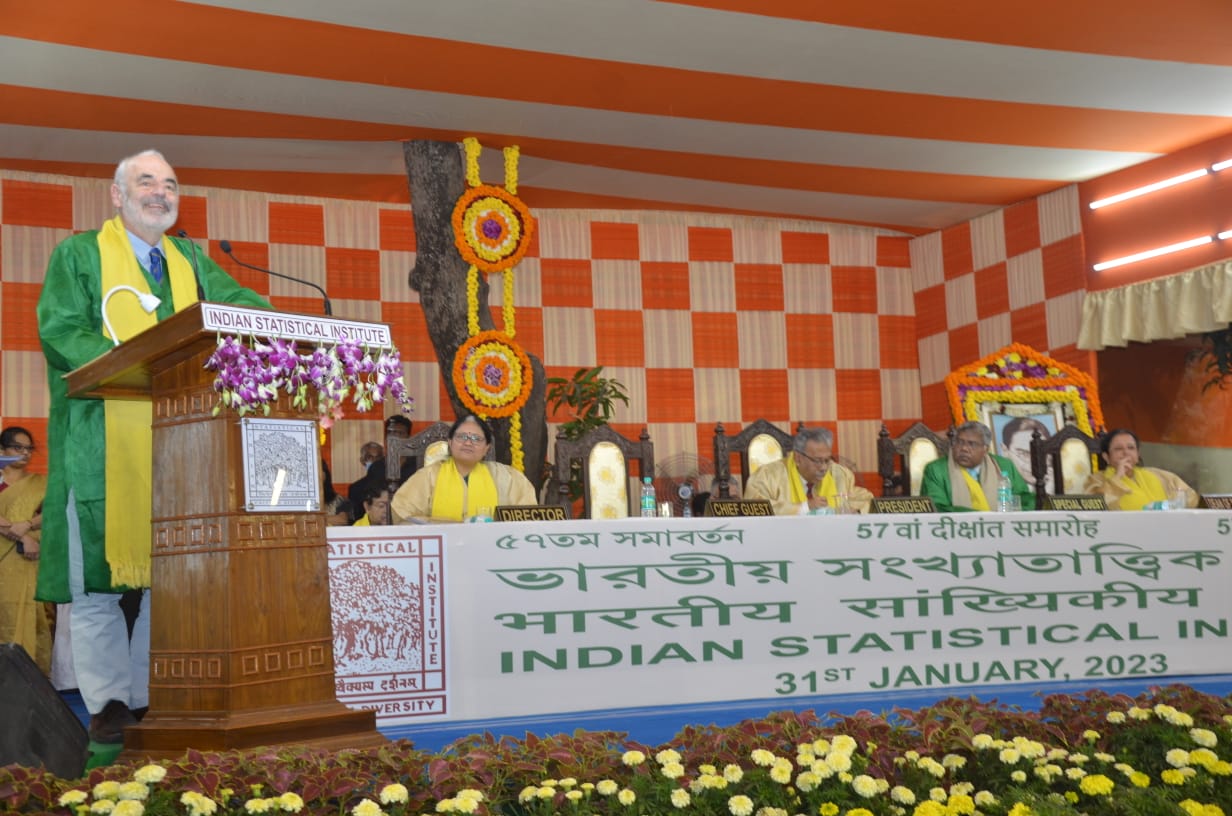 57th Convocation of Indian Statistical Institute