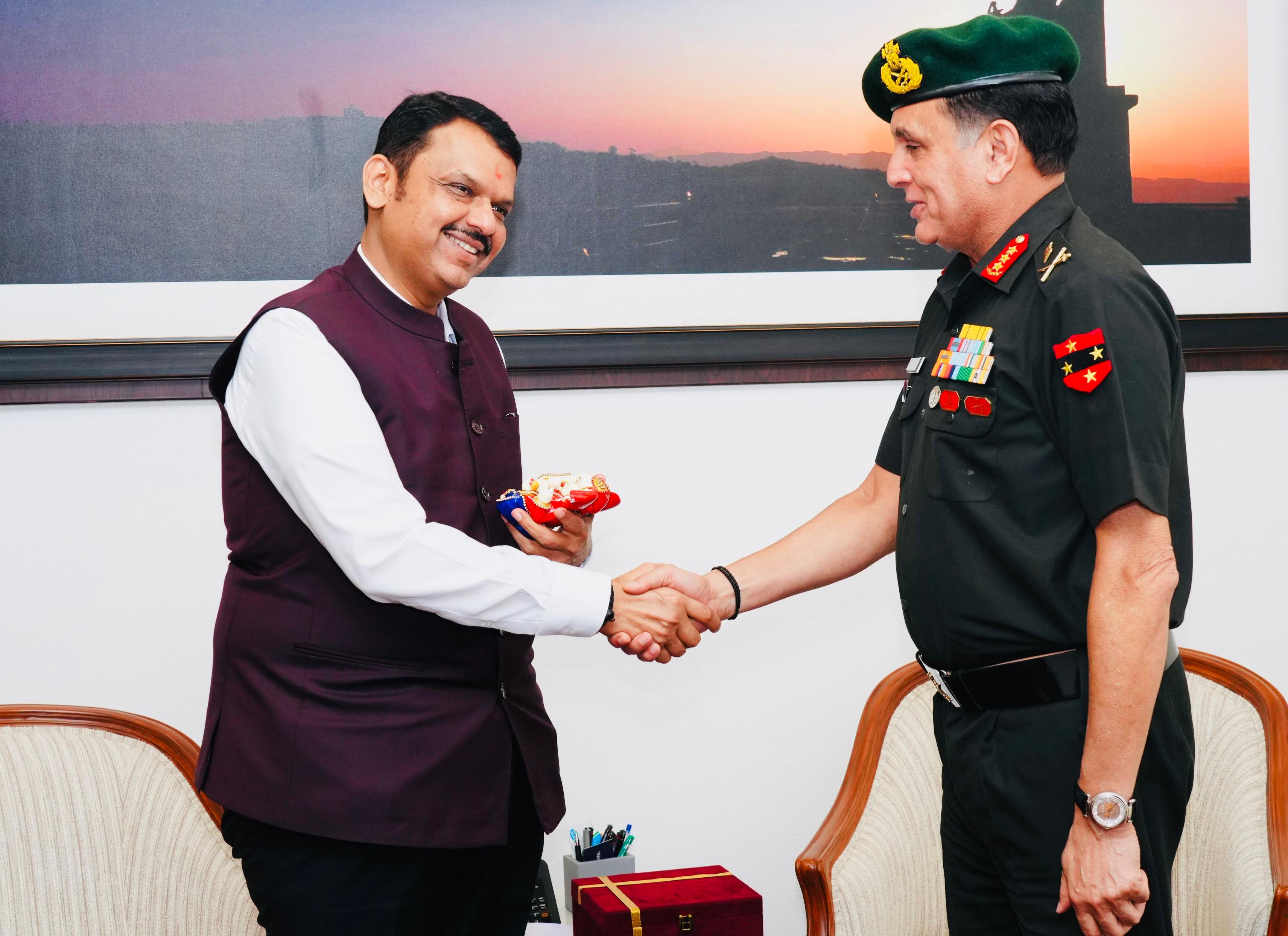Apex Level Military-Civil Fusion Interaction between Maharashtra Chief ...