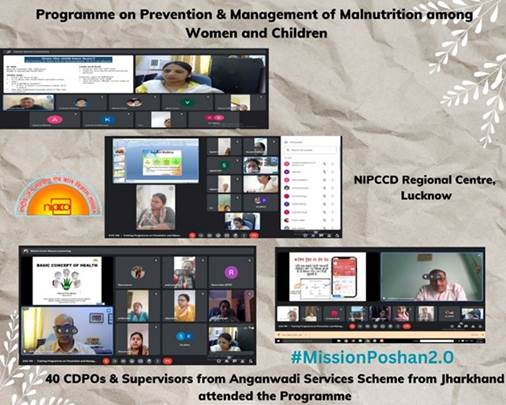 NIPCCD organized Online Training Programme on Prevention & Management ...